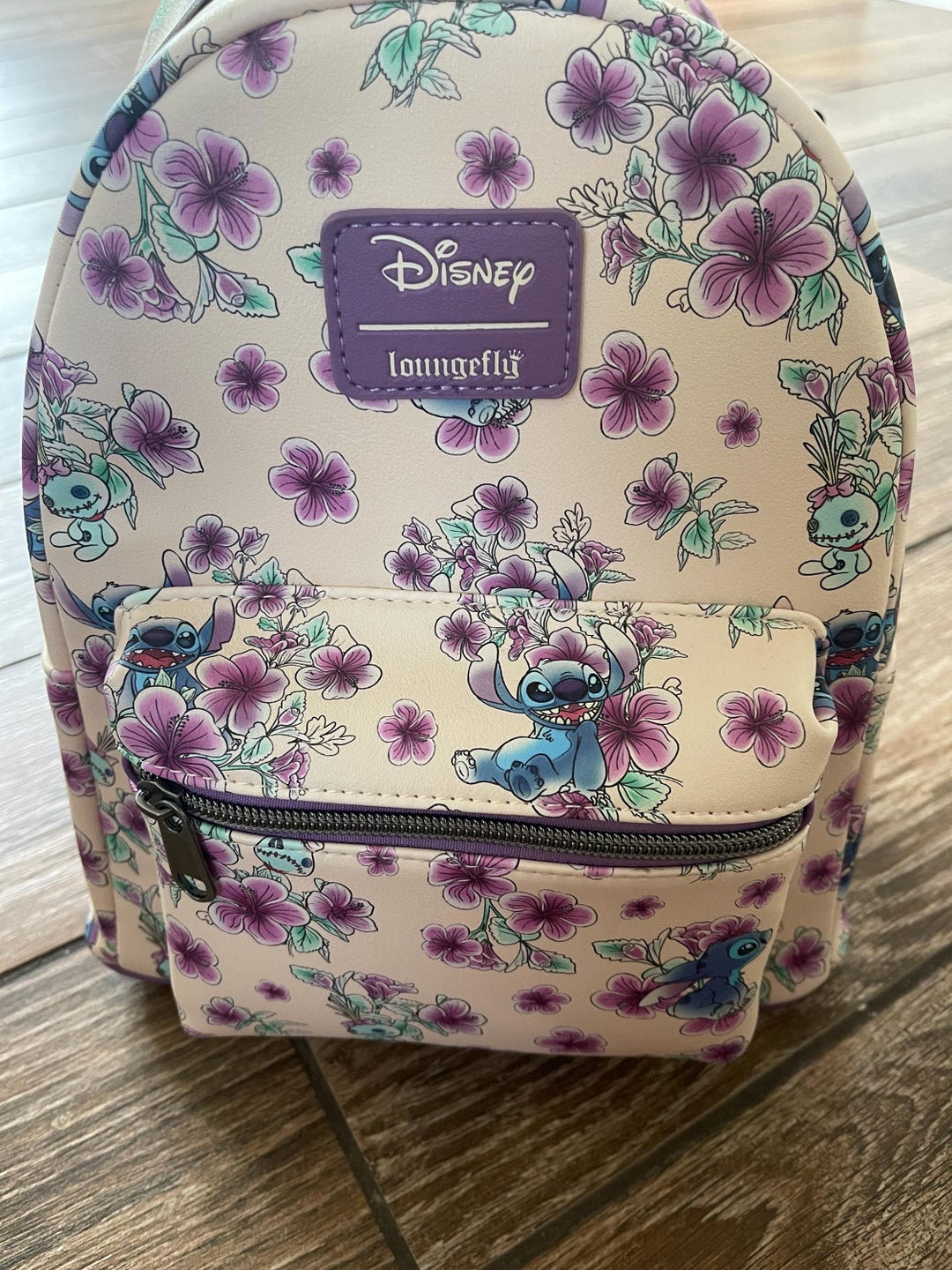 Loungefly Floral Stitch Backpack - Etsy