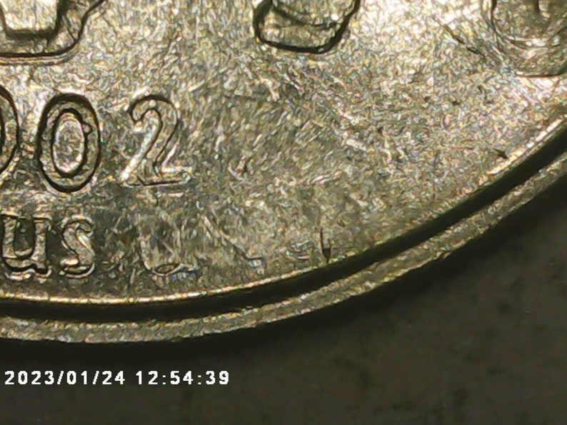 ERROR Coin: 2002-P Ohio State Quarter MISSING & Weak Letters Struck ...