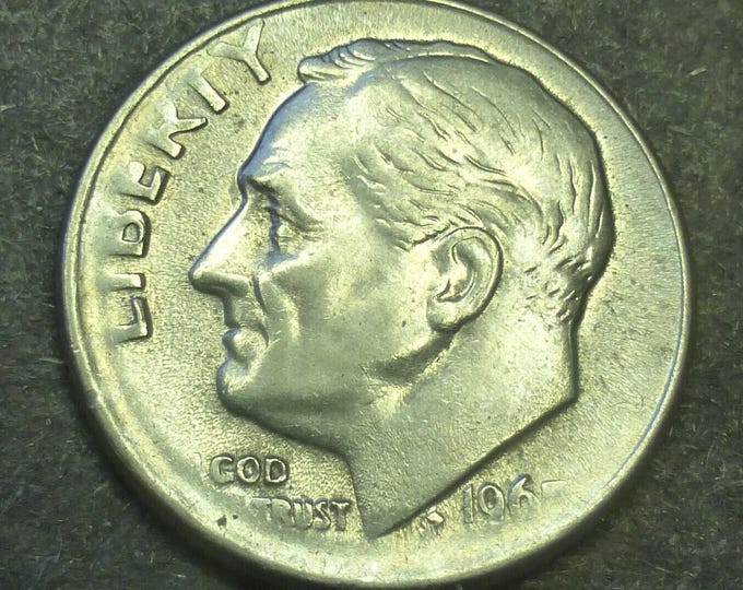 Error Coin: 1965 Roosevelt Dime With Missing/weak Letters - Etsy