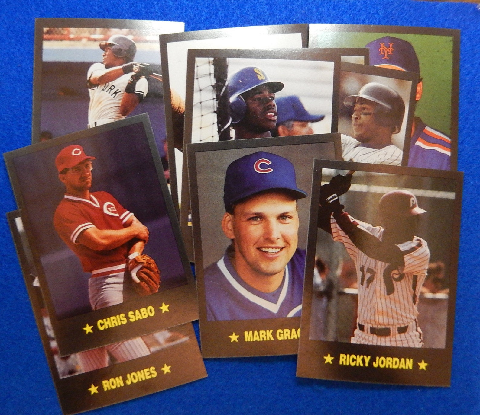 1989 Pacific Rookie Promo Baseball Cards Set of 10: GRIFFEY - Etsy