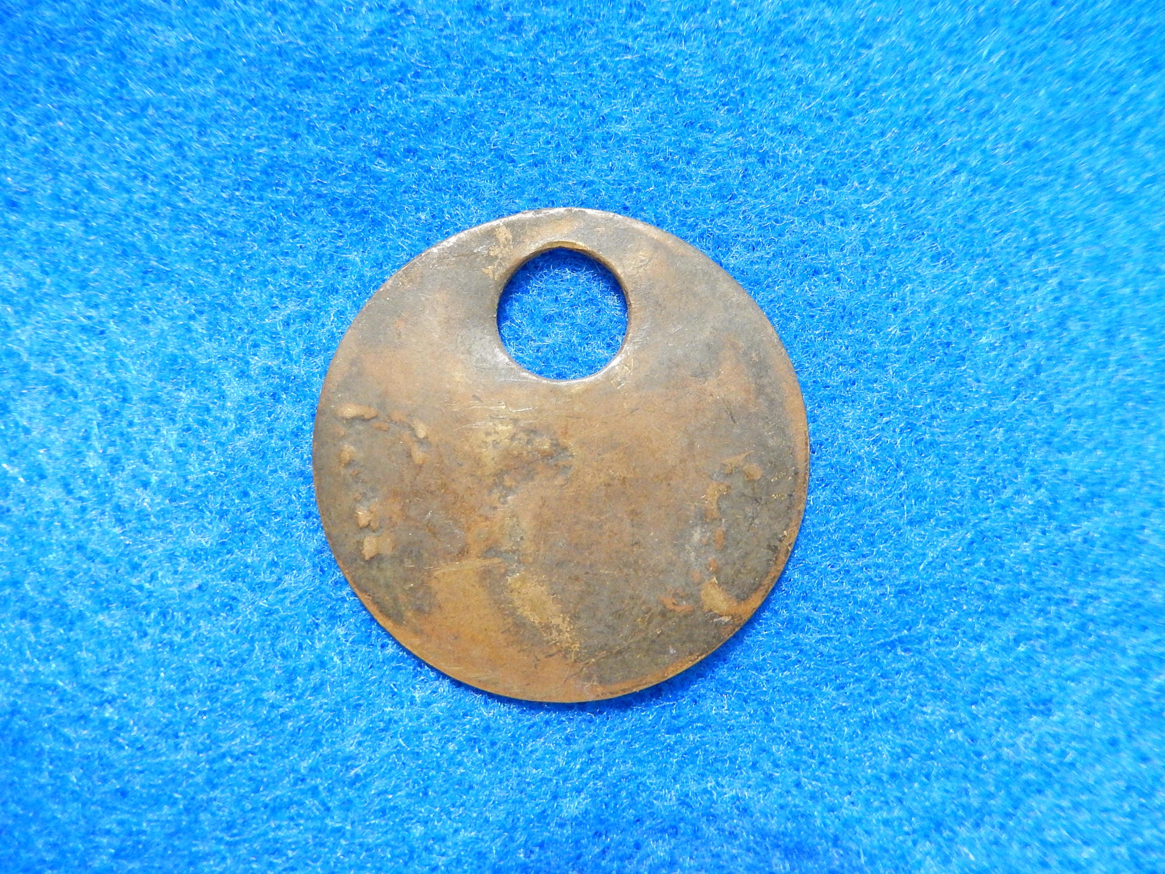 Brass Coal Mine Tag Vintage Antique 177 1-3/8 Diameter - Etsy