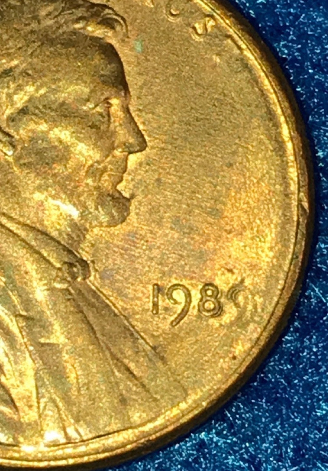 ERROR Coin: 1989 Lincoln Penny/cent With Date Doubling on 8 and 9 - Etsy