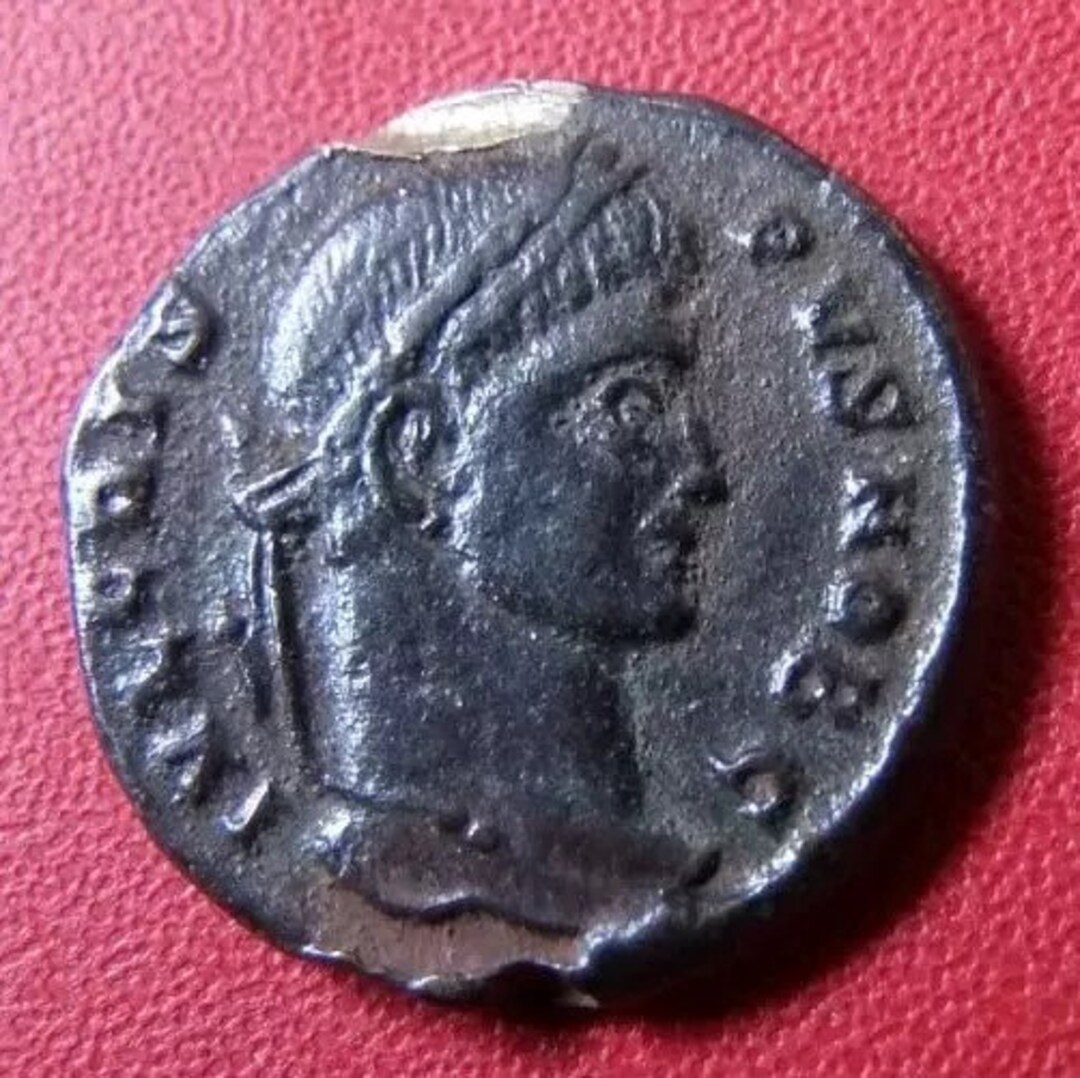 Ancient Roman AE3 Coin, Crispus Son of Constantine Caesar 317-326 AD - Etsy