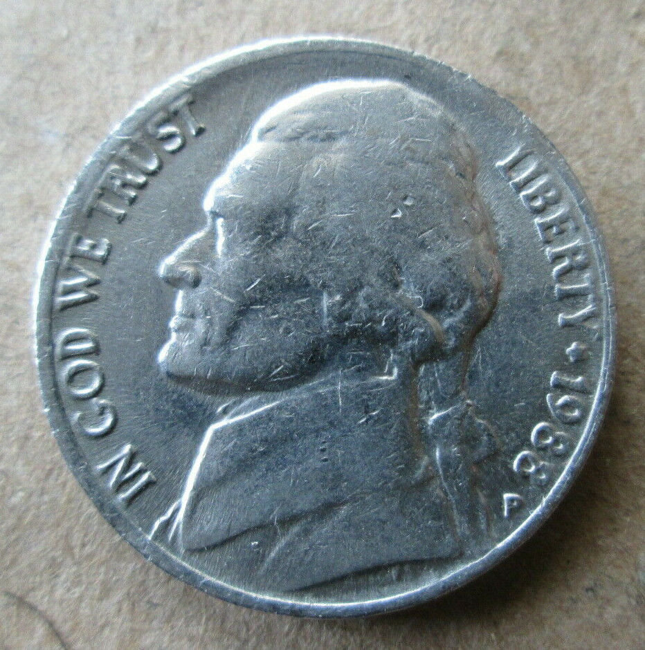 ERROR Coin: 1982-P Jefferson Nickel Missing & Weak Letters - Etsy