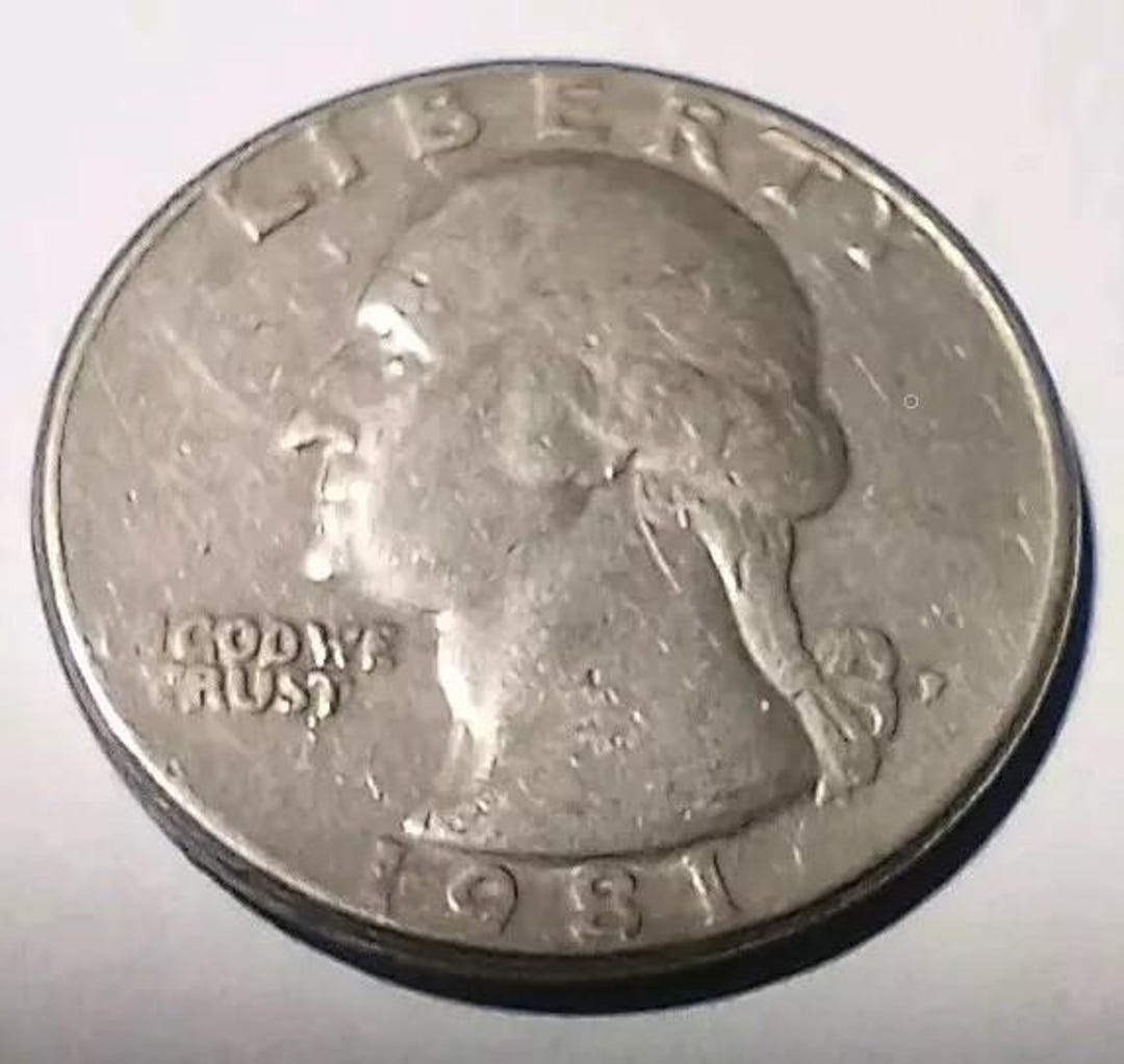 MULTIPLE ERROR Coin: 1981-P Washington Quarter, Missing Letters and Filled P Mint Mark - Etsy