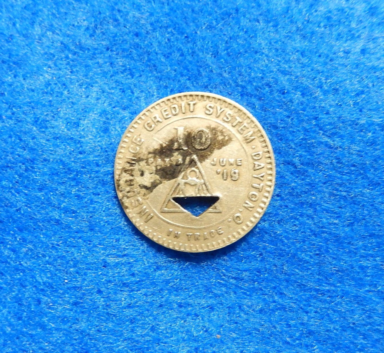 Coal Scrip Token Gulf Coal Co., Hot Coal West Virginia, Raleigh Co., 10 ...