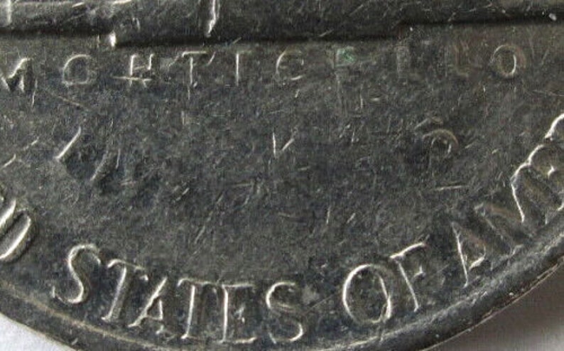 ERROR Coin: 1985-D Jefferson Nickel Missing & Weak Letters Struck ...