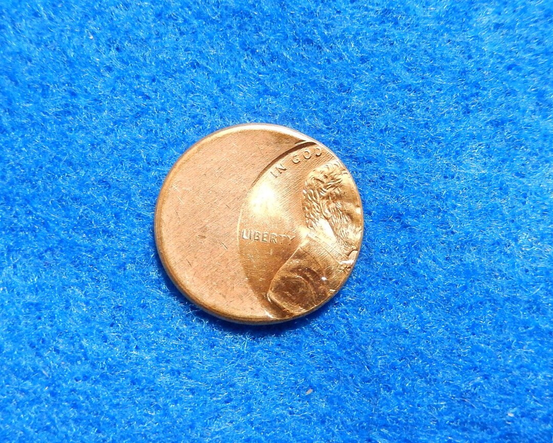 Error Coin: off Center Lincoln Penny/cent, Uncirculated U.S. Mint Error ...