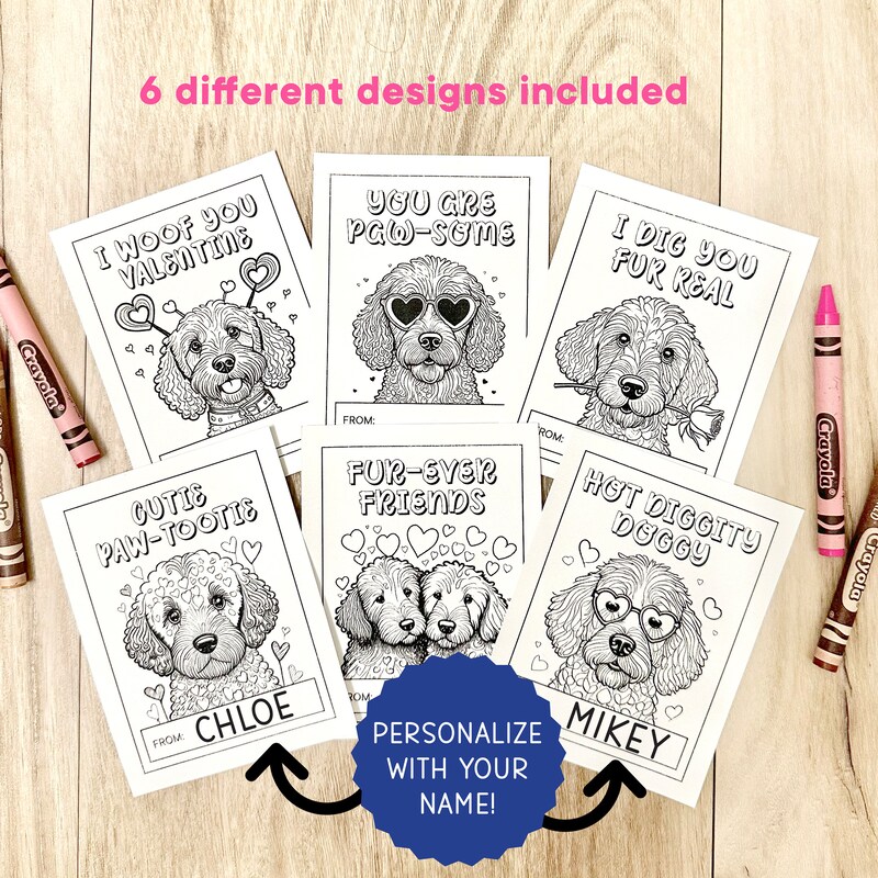 Dog Valentine Card - Etsy