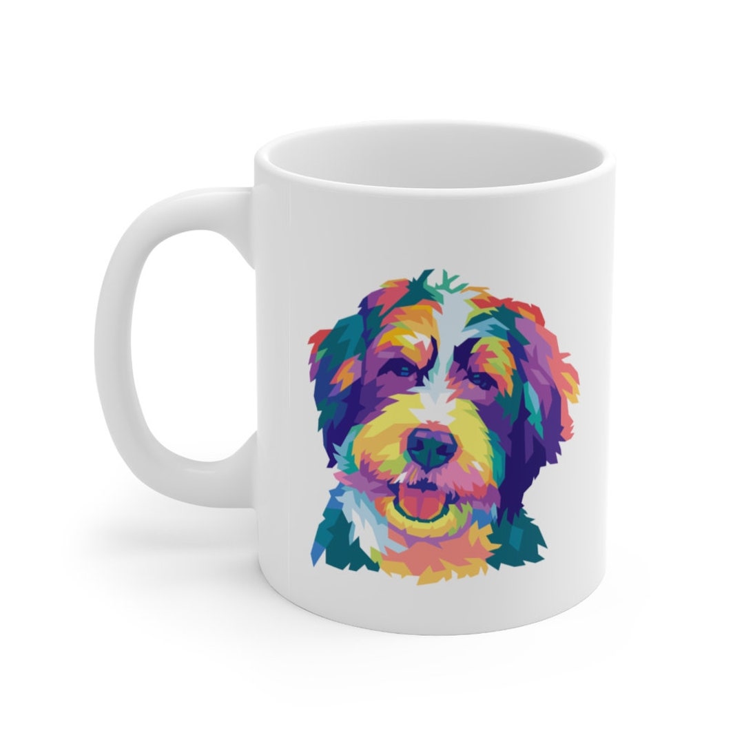 Doodle Dog Mug, Bernedoodle, Labradoodle, Goldendoodle, Mini Cavoodle ...
