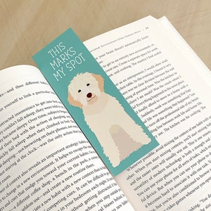 Doodle Dog Cute Bookmark, Bookmark Set, Unique Bookmarks Gift, Mini ...
