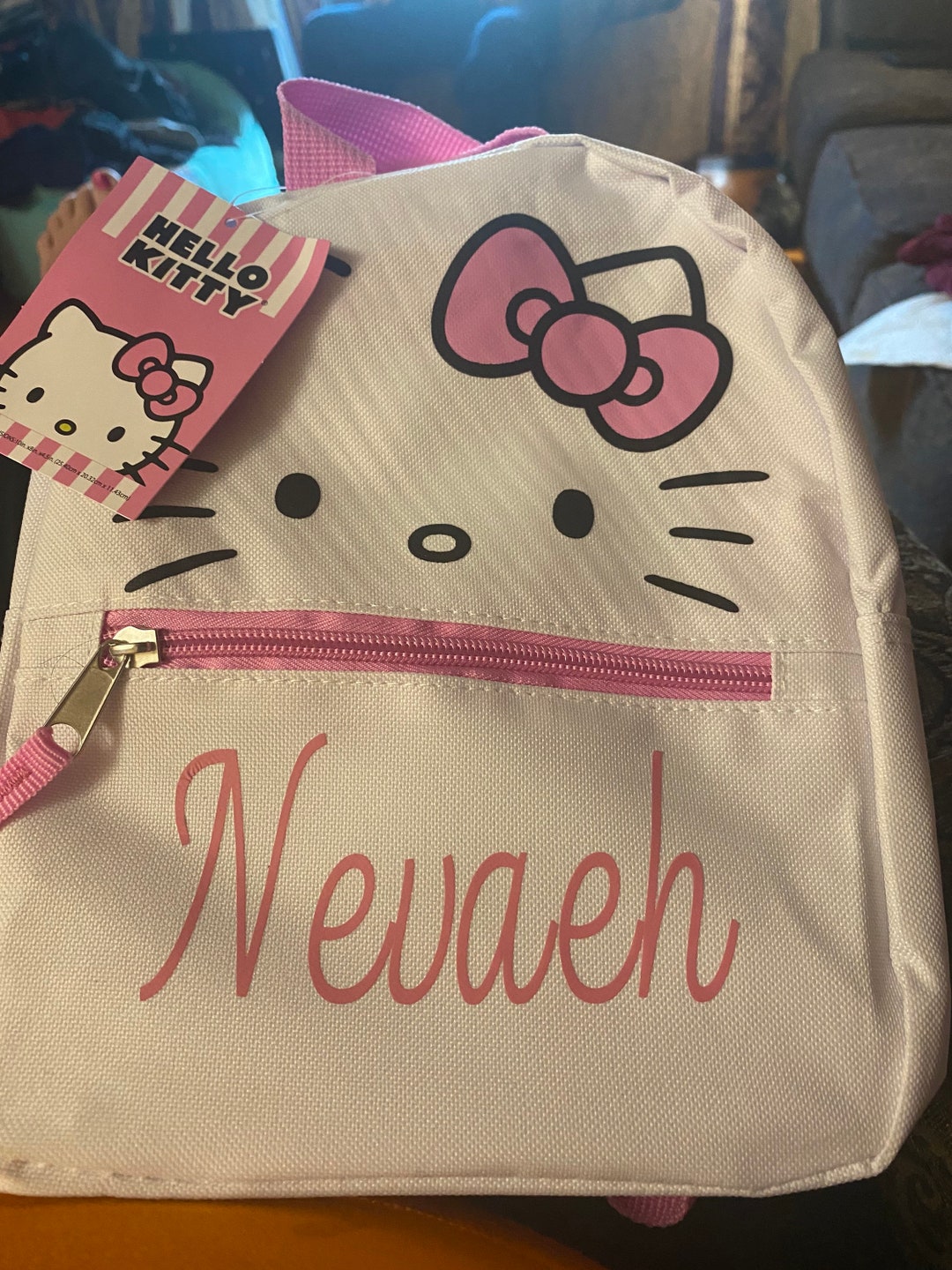 Hello Kitty Personalized Bookbag - Etsy