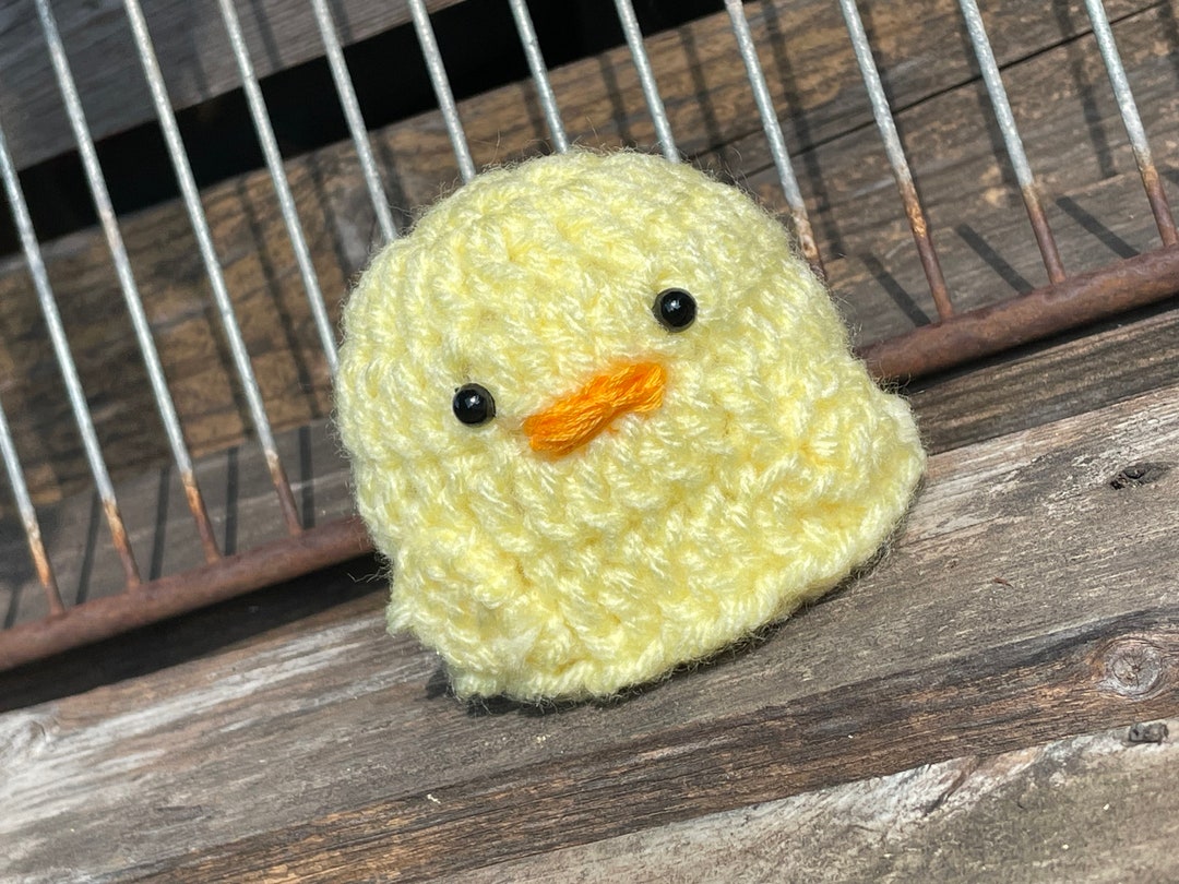 Crocheted Cute, Mini Plush Duck (approximately 3x3 Inches) - Etsy
