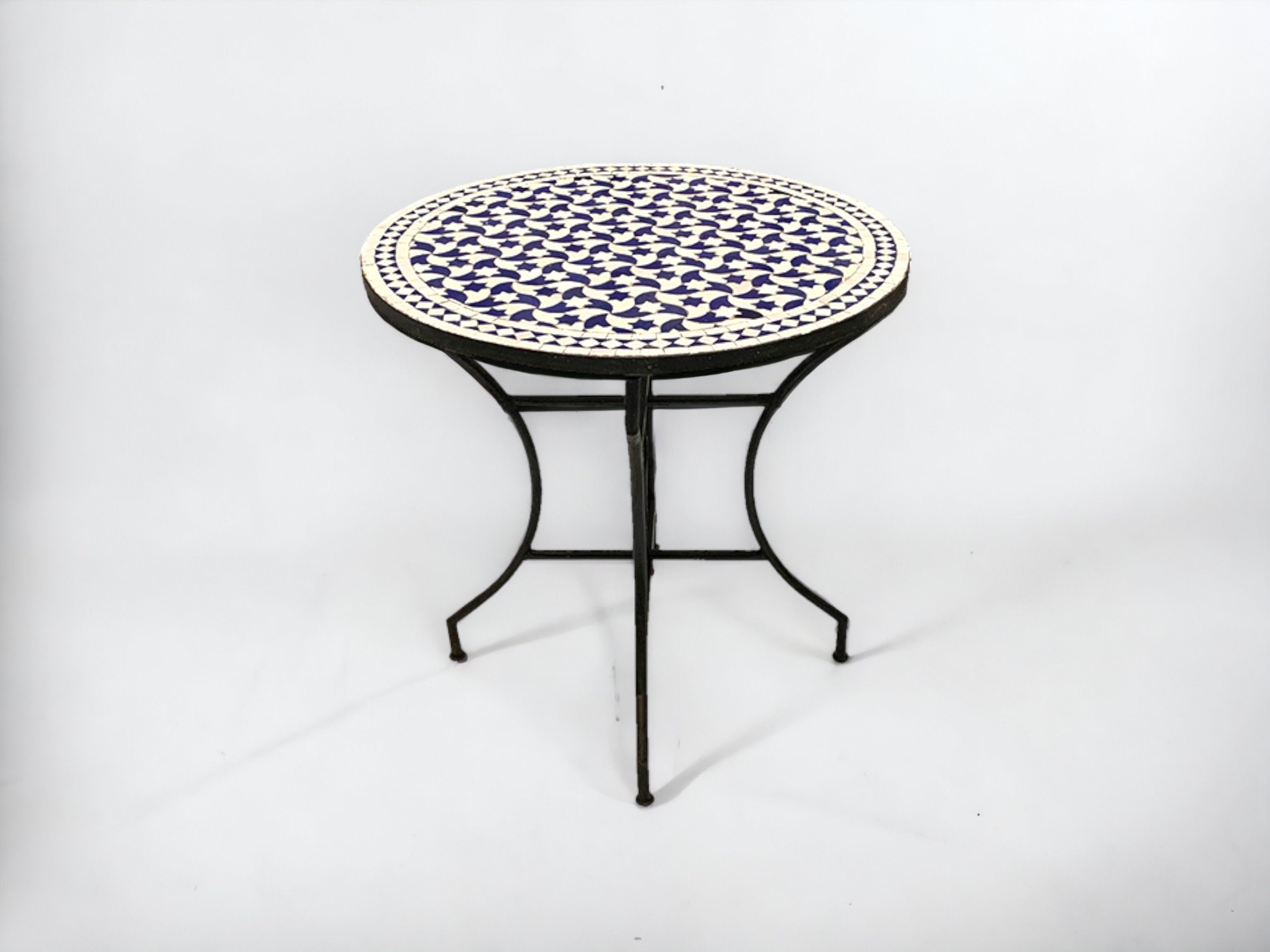 Moroccan Tiles Table Moroccan Mosaic Tile Moroccan Dining - Etsy