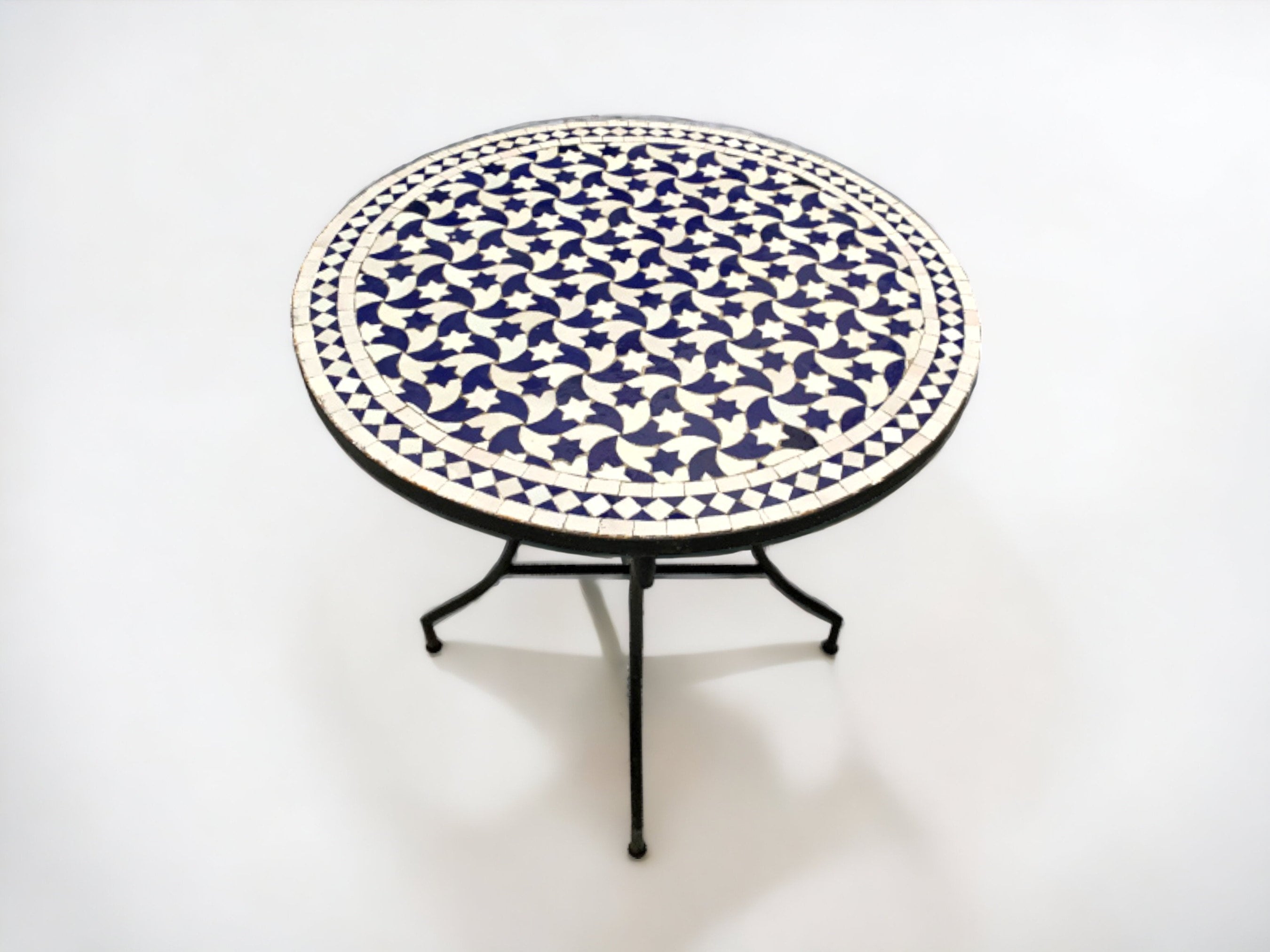 Moroccan Tiles Table Moroccan Mosaic Tile Moroccan Dining - Etsy