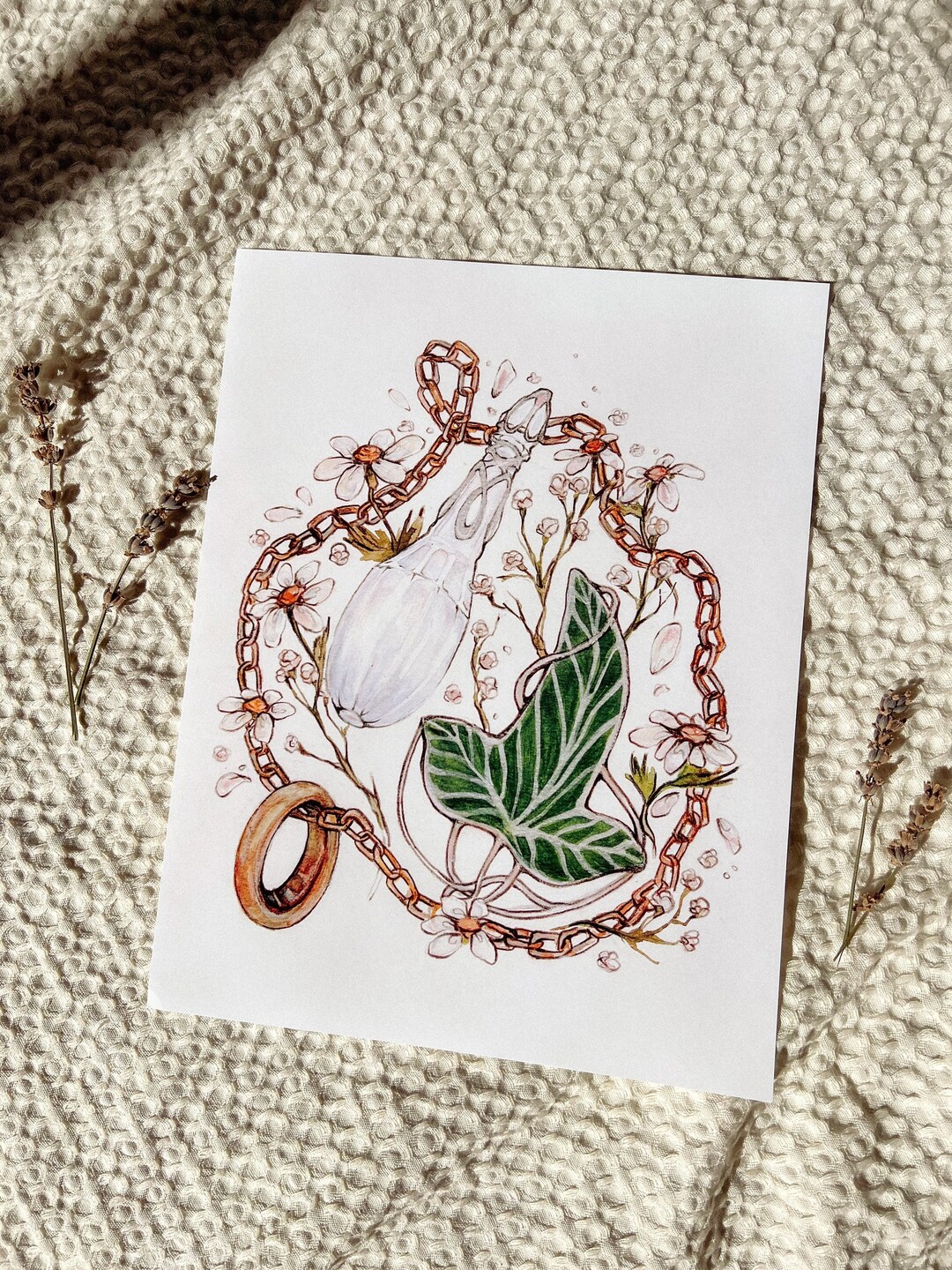 Elven Gifts: 8.5”x11” Watercolor Print | Fantasy, Gallery Wall Print ...