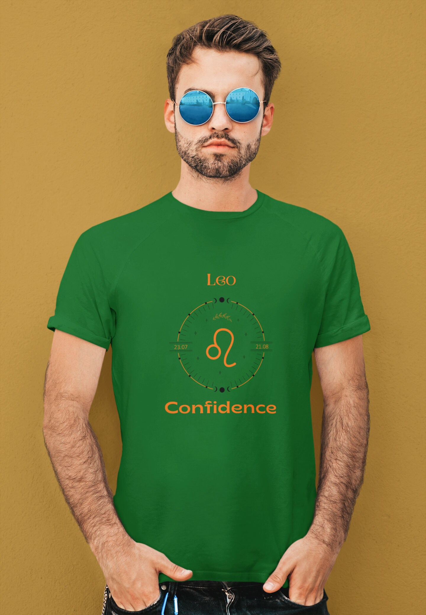 Radiant leo Confidence Zodiac T-shirt, Leo Traits Shirt, Leo Regal ...