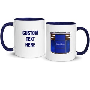 Jeopardy Mug With Podium and Custom Text - Etsy