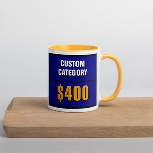 Personalized Jeopardy Mug Unique Coffee Cup Gift - Etsy