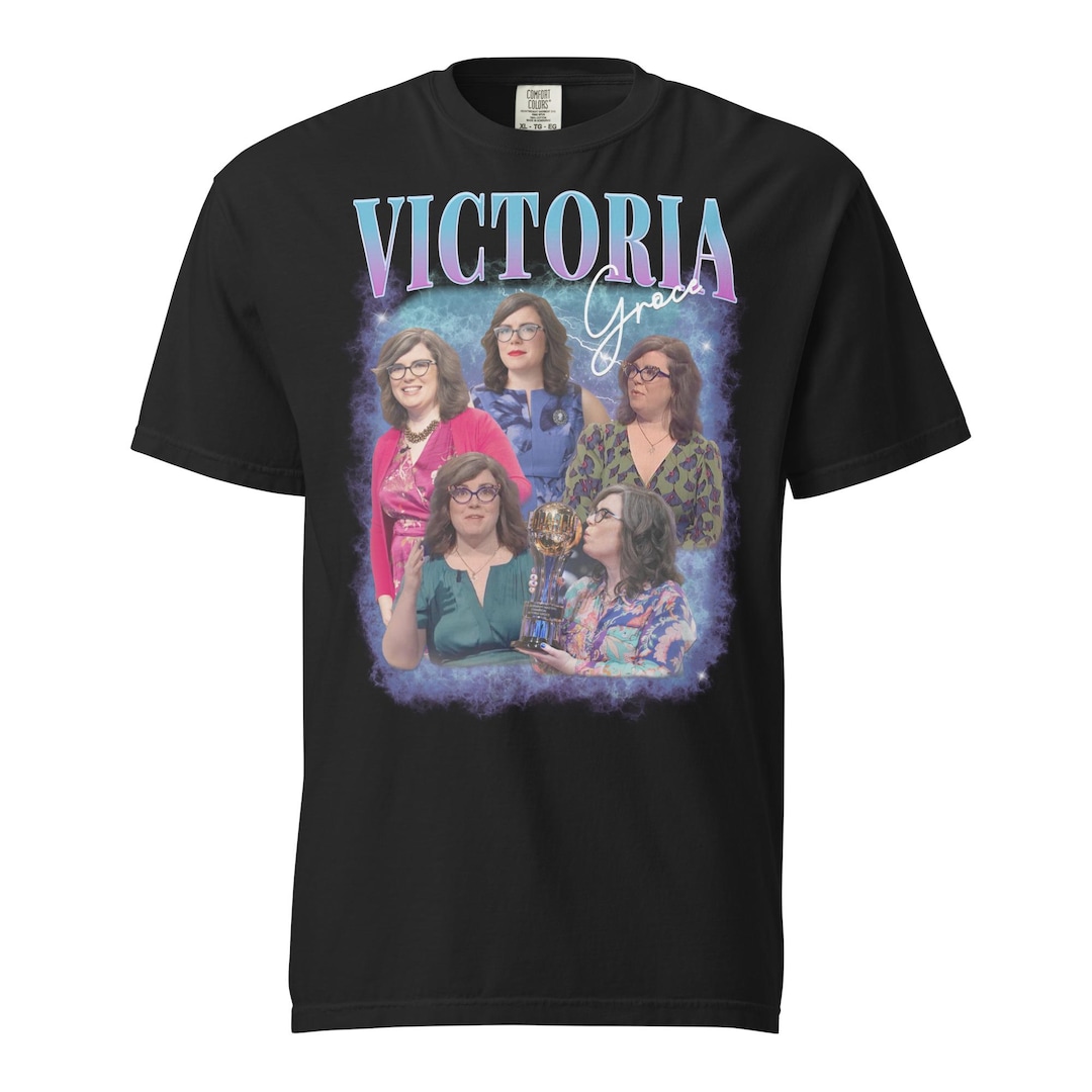 Victoria Groce Jeopardy Masters Retro Style Tshirt - Etsy