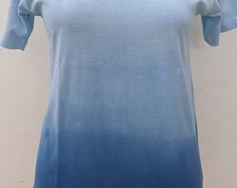 Blue Ombre Shirt - Etsy