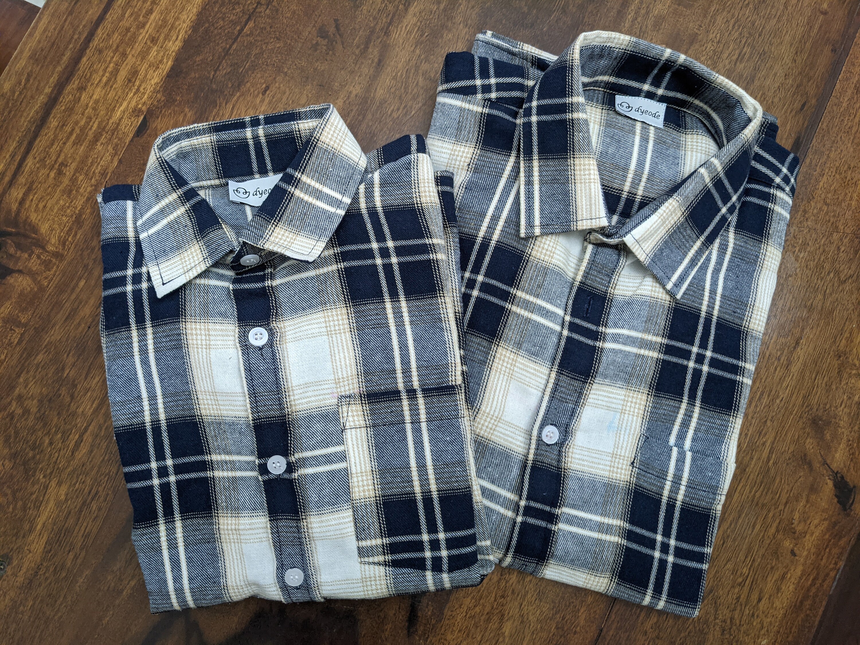 Father and Son Flannel Dress Shirts Flannel Dress Shirts for Boys and ...