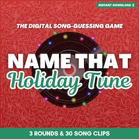 Christmas Name That Tune Game, Perfect for Family Christmas Games and ...