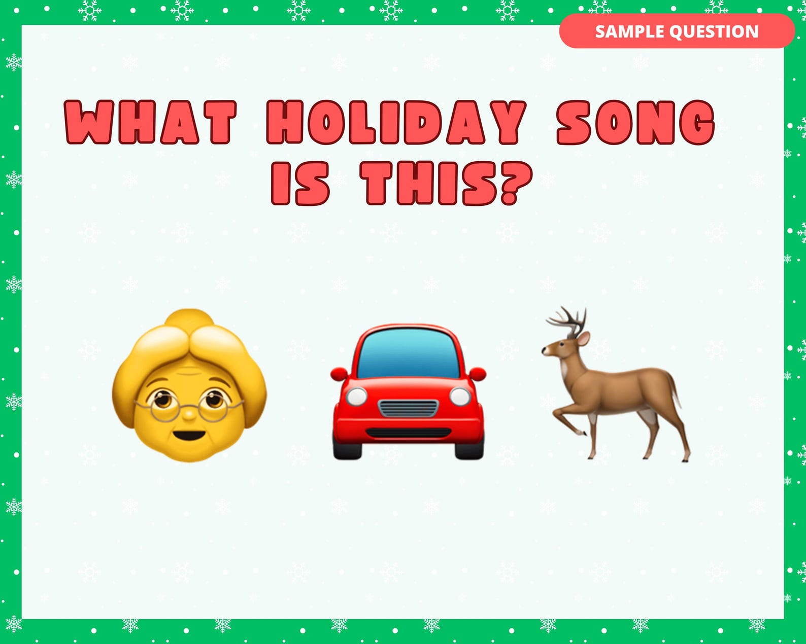HOLIDAY EMOJI Phrase Printable Game | 3 Rounds & 30 Questions | Perfect ...