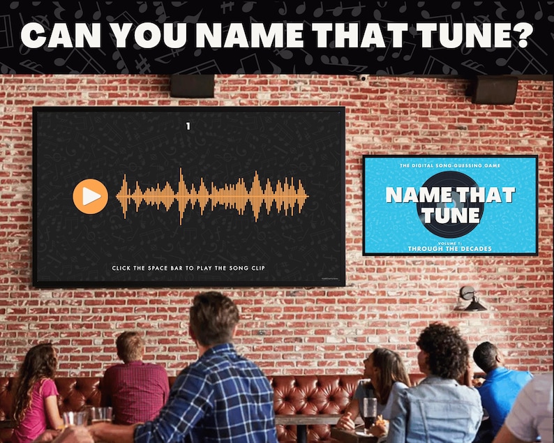 NAME THAT TUNE Digital Party Game Bundle | 3 Games Included & 150 Song ...