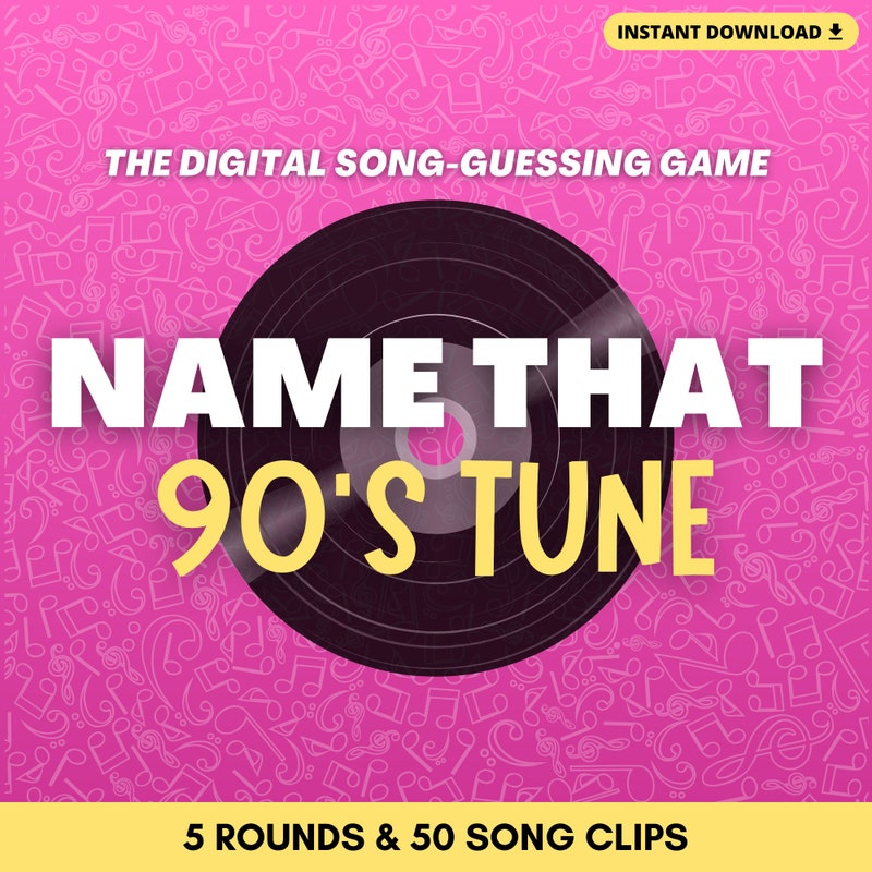 Name That Tune - Etsy