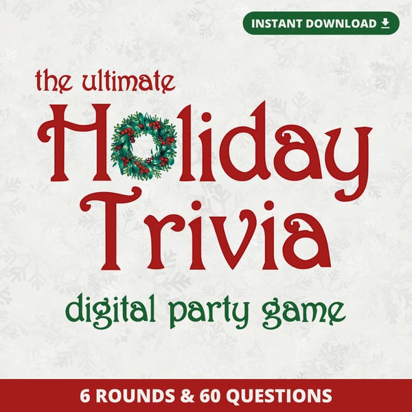 Holiday Trivia - Etsy