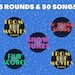 NAME THAT TUNE Digital Party Game | 5 Rounds & 50 Songs | Music Trivia ...
