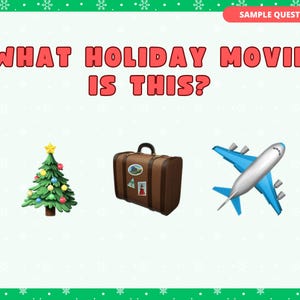 HOLIDAY EMOJI Phrase Printable Game | 3 Rounds & 30 Questions | Perfect ...