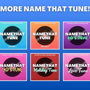 NAME THAT TUNE Digital Song-guessing Game | 6 Rounds & 30 Songs | Play ...