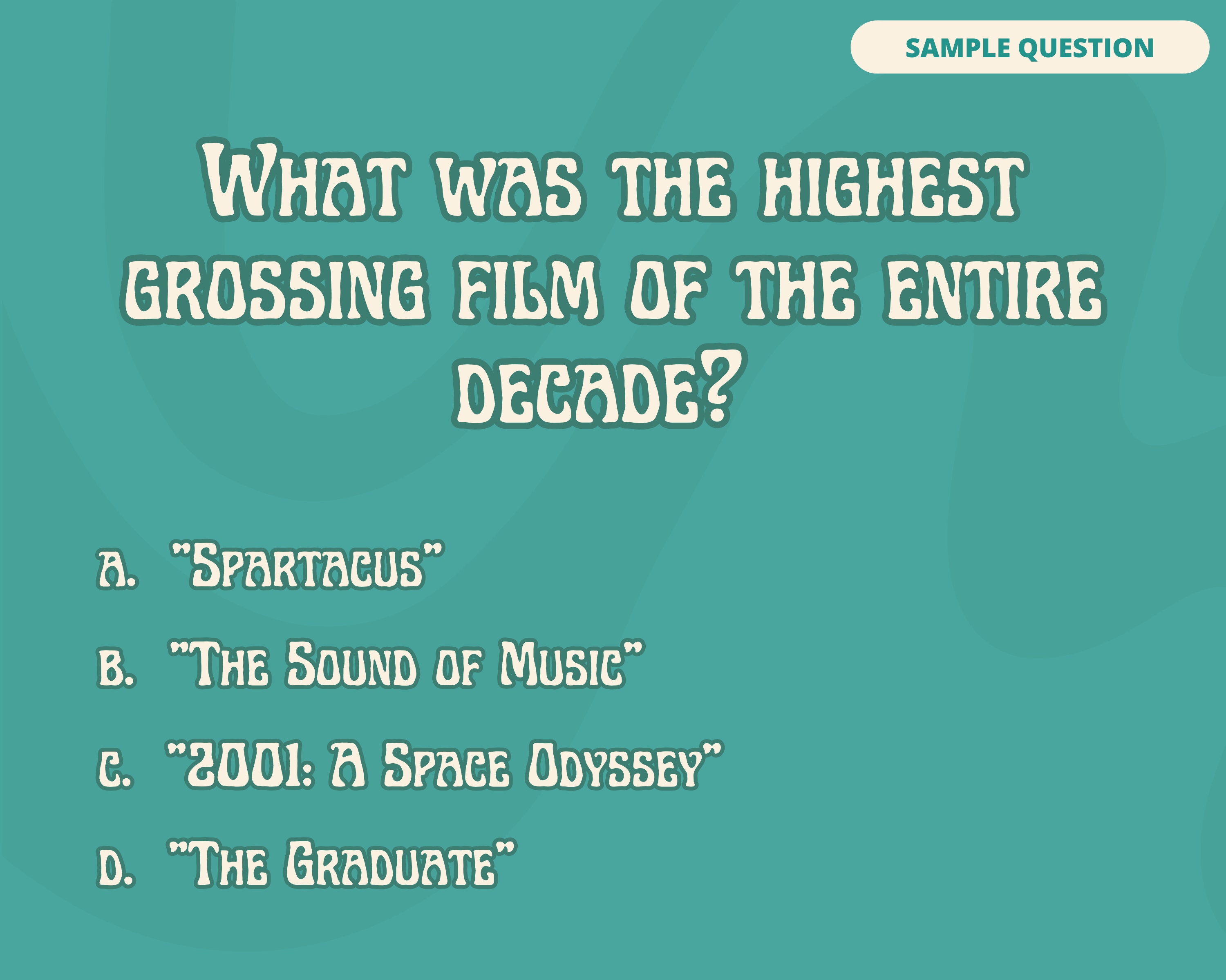 SWINGING 60'S TRIVIA Digital Game | 7 Rounds & 70 Questions | Perfect ...