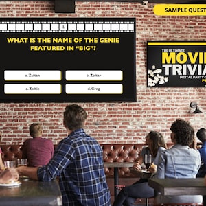 Movie Trivia Digital Game: 8 Rounds, 80 Questions (powerpoint) - Etsy