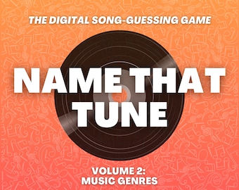 GUESS THE SONG Digital Song-guessing Game 50 Clips Play Online or in ...