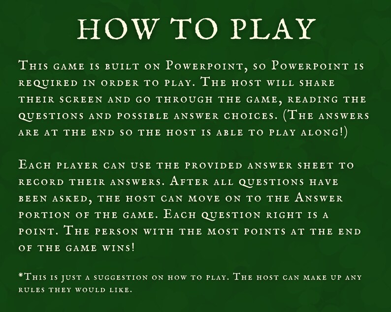 ST. PATRICK'S DAY Digital Trivia Game | Instant Download | 4 Rounds ...