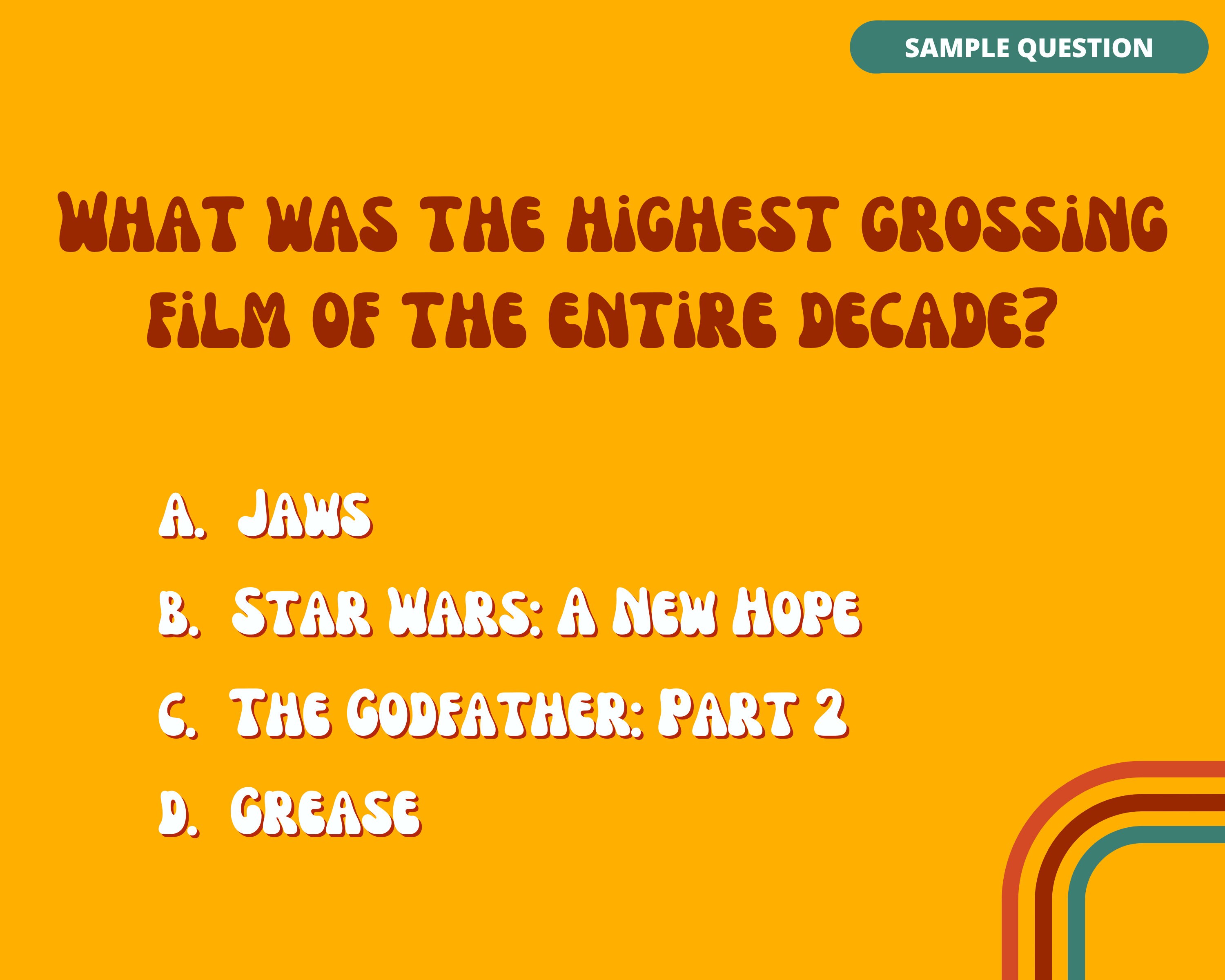 GROOVY 70'S TRIVIA Digital Game 7 Rounds & 70 Questions Perfect for ...