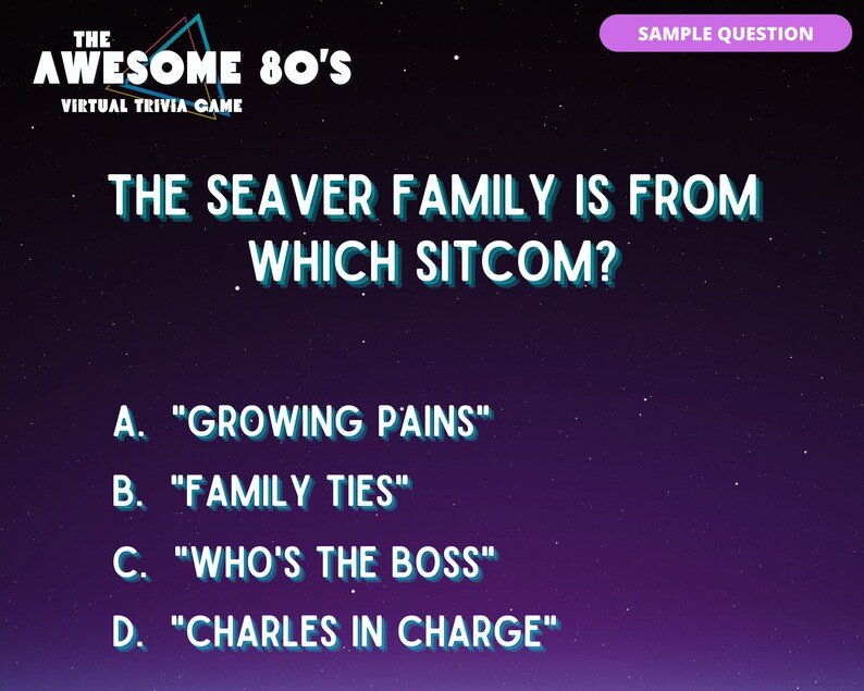 80's & 90's Digital Trivia Game Bundle 2 Games - Etsy