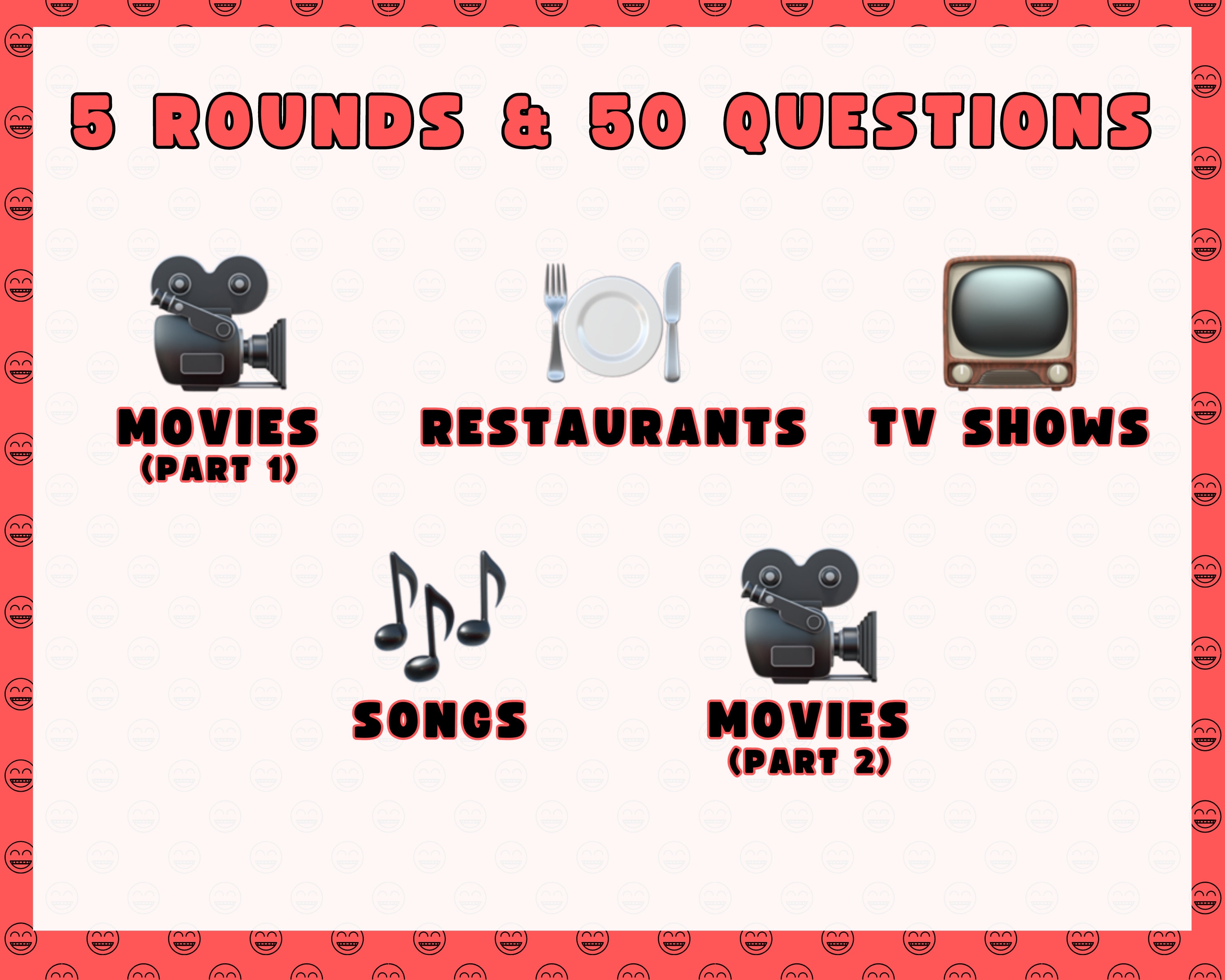 50 Questions Game