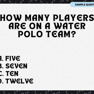 PUB TRIVIA Printable Game Volume 1 10 Rounds & 100 Questions Perfect ...