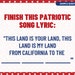 PATRIOTIC TRIVIA Printable Game | 4 Rounds & 40 Questions | Labor Day ...