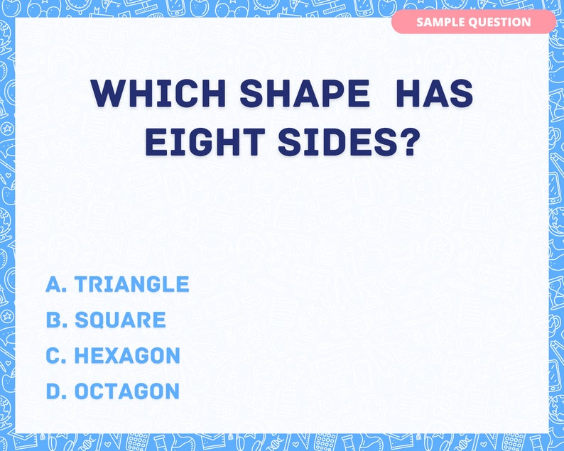 Kidz Quiz Printable Trivia Game: Animals, Science, Geography (PDF Files ...