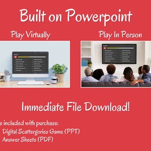 Scattergories Digital Party Game: 12 Rounds (instant Download) - Etsy