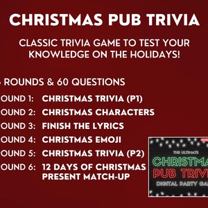 Ultimate CHRISTMAS GAME BUNDLE | 3 Games | Christmas Trivia | Name That ...