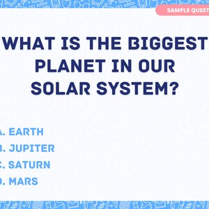 Kidz Quiz Printable Trivia Game: Animals, Science, Geography (PDF Files ...