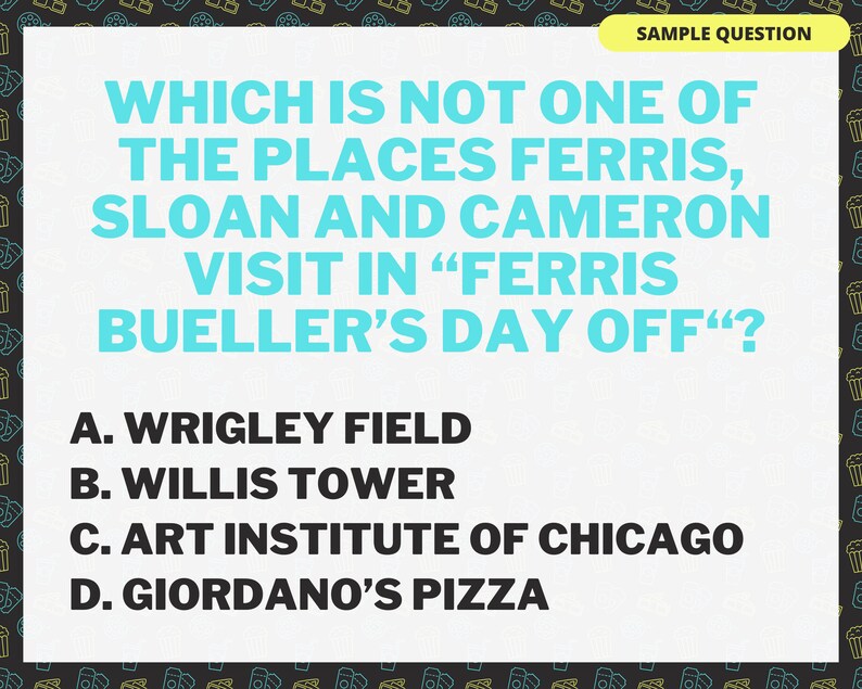 Comedy Movie Trivia Game: 70 Questions, 7 Rounds (PDF) - Etsy