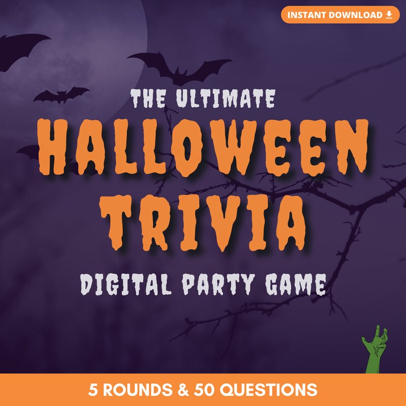 Halloween Trivia - Etsy