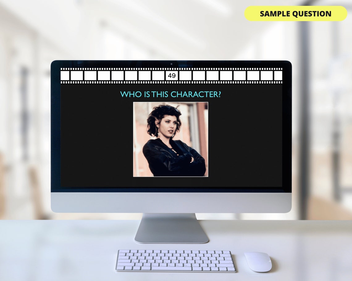 Comedy Movie Trivia Game: 80 Questions, Powerpoint (digital Download ...